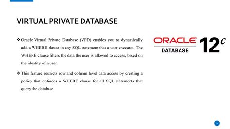 Security In Oracle Database Pptx