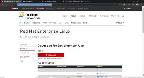 红帽red hat linux镜像下载 csdn博客