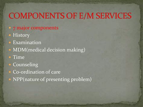 Evaluation And Management Cpt Coding 2017 Pptx