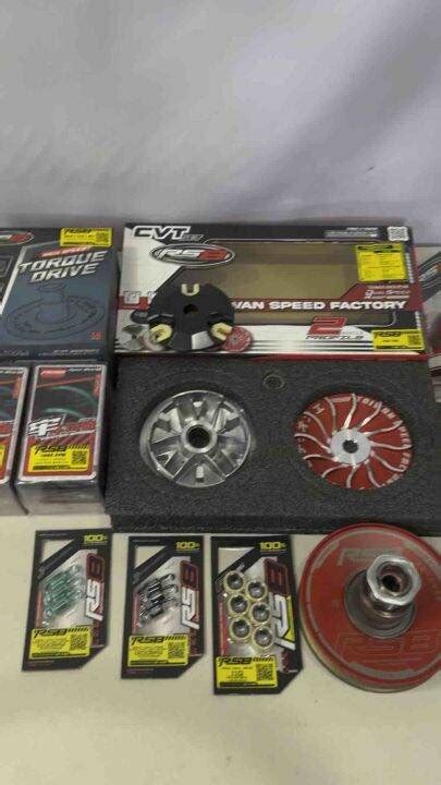 Rs8 Full Cvt Set Taragsit V4 2 Mioi125 Miosouli125 M3 Fazzio Gravis Gear With Torque Drive Assy