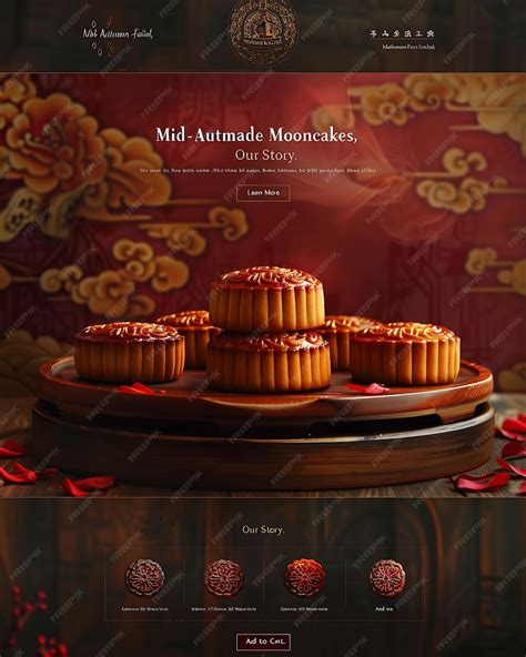 Dynamic Layout Web With Parallax Scrolling Effect Traditiona Autumn
