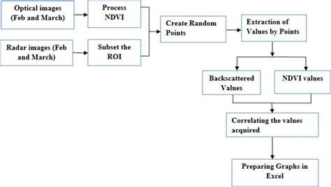 Chart Showing The Process Of Optical And Sar Data Fusion And Analysis