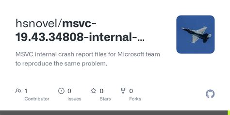 Msvc 194334808 Internal Crash Reportbuildbat At Master · Hsnovelmsvc 194334808 Internal