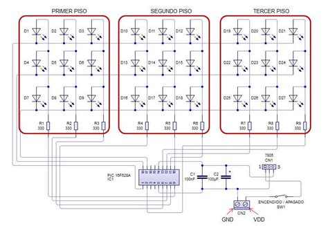 Cubo De Leds x x Con PIC Materiales Para La Construcción Del Cubo