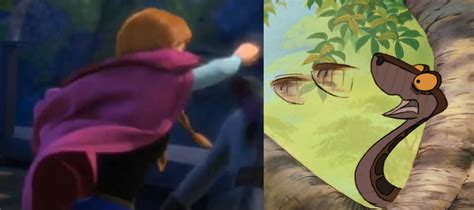 Anna Punches Kaa By Maxgoudiss On Deviantart