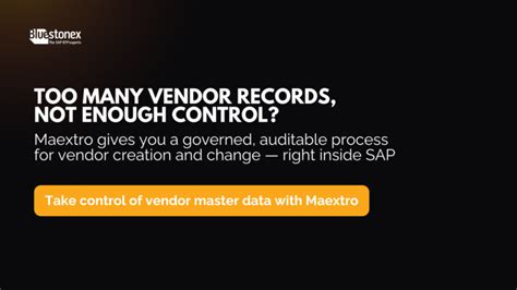 Vendor Master Data A Complete Guide For SAP Procurement Bluestonex