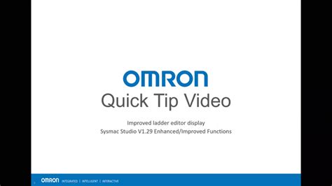 Sysmac Studio Software Omron