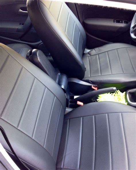 Чехлы эко-кожа — Volkswagen Polo Sedan, 1,6 л, 2011 года | своими ...