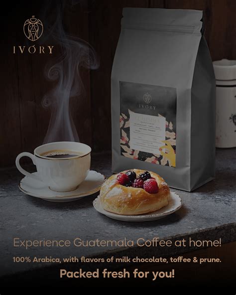 ivory savor the taste of guatemala at home 🍫☕️ enjoy 100 arabica