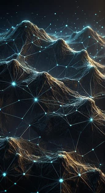 The Structure Of The Universe Is Made Of Stars Premium Ai Generated Image