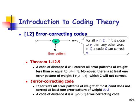 PPT Introduction To Coding Theory PowerPoint Presentation Free Download ID 3483259