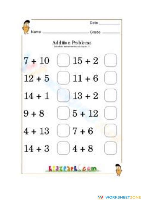 Addition Worksheet