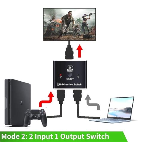 hdmi v2 1 bi direction switcher zemel warehouse