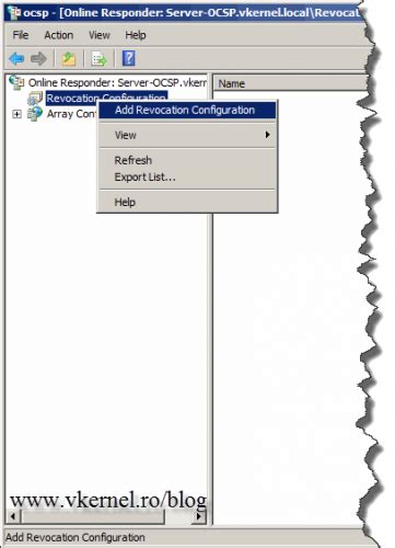 Installing And Configuring A Microsoft Online Certificate Status Protocol Ocsp Responder