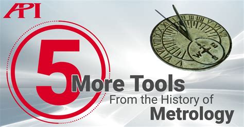 History Of Metrology 5 More Ancient Measurement Tools Api Metrology