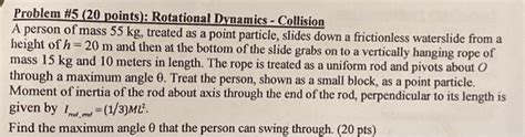 Solved Problem 5 20 Points Rotational Dynamics