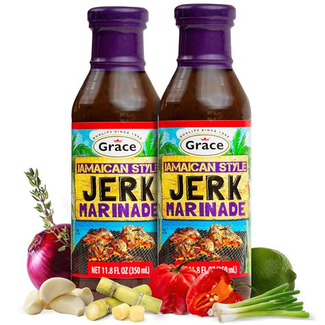 Grace Jamaican Jerk Marinade Sauce 11 8oz 2 Pack