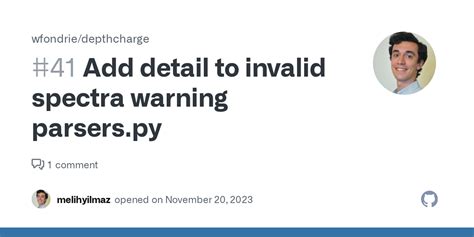 Add Detail To Invalid Spectra Warning Parserspy · Issue 41 · Wfondrie