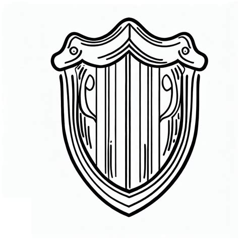 Desenhos De Escudo Para Crianças Para Colorir E Imprimir Coloririnfo