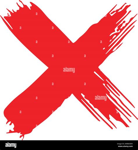 Red Cross Sign Wrong Mark Red Cross X Symbol Red Grunge X Icon Cross Brush Sign Stock Vector Red Cross Sign Wrong Mark Red Cross X Symbol Red Grunge X Icon Cross Brush Sign Stock Vector