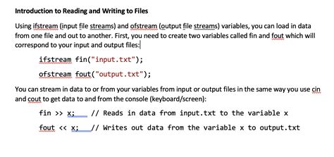 Introduction To Reading And Writing To Files Using