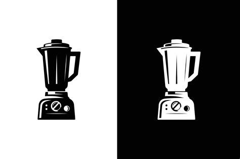 Blender Icon Silhouette Illustration Blender Icon Blender Icon Blender Symbol Isolated Black