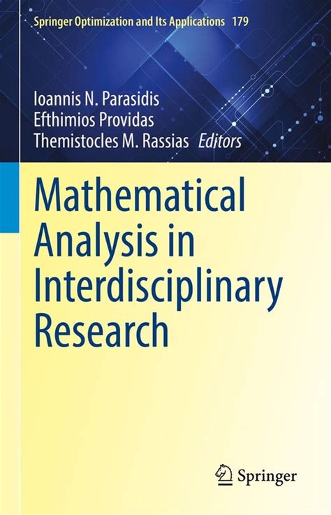 Springer Optimization and Its Applications 179 - Mathematical Analysis in... | bol