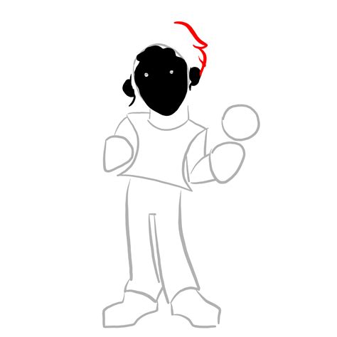 How To Draw Hellbeats Senpai Sketchok Easy Drawing Guides