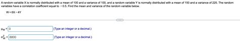 Solved A Random Variable X Is Normally Distributed With A Chegg