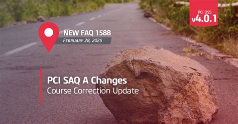 PCI SAQ A Changes Course Correction Update