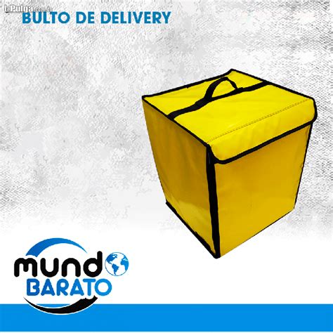 Bulto Para Delivery Deliveri Pedidosya Hugo Uno La Pulga Virtual