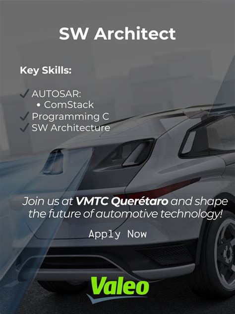 Were Hiring Software Architect Autosar Comstack Andrea R