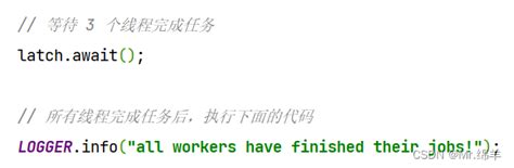Countdownlatch介绍和使用【java多线程必备】 Csdn博客