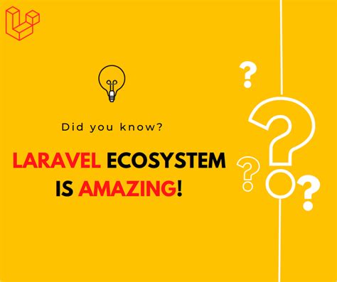 laravel ecosystem is amazing