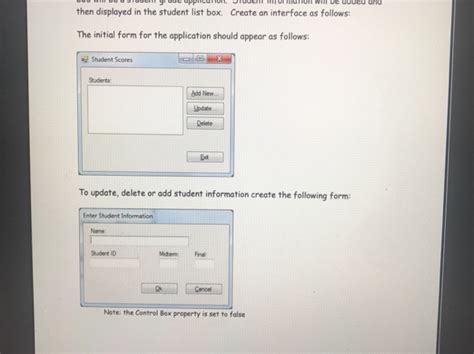 Solved Using Visual Studio How Would I Code The Chegg