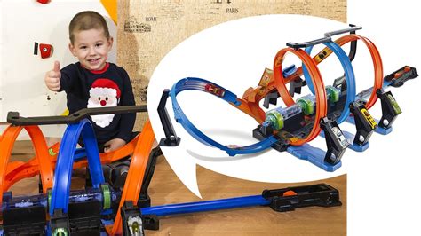 Собираем Hot Wheels Игровой набор Винтовое столкновение - YouTube