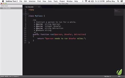 perfect workflow in sublime text docblockr