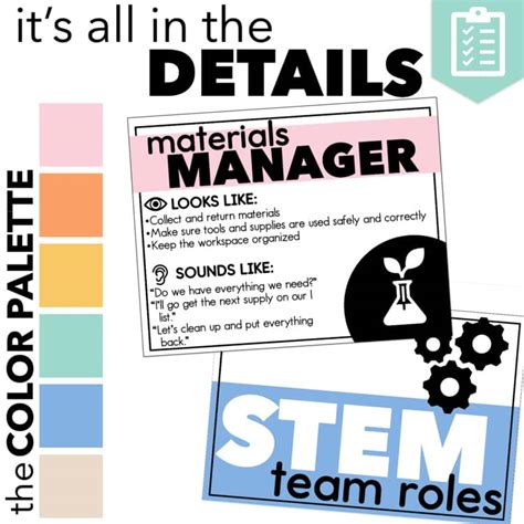 Science Classroom Decor Bundle With Posters For Stem Technology And