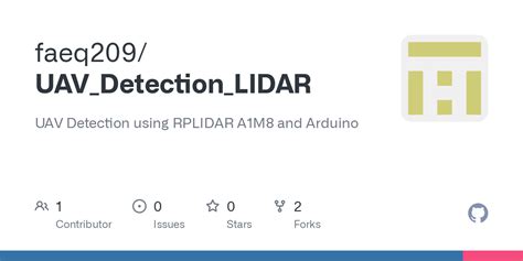 Github Faeq209 Uav Detection Lidar Uav Detection Using Rplidar A1m8