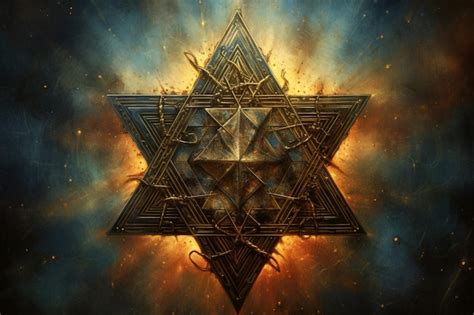 Premium AI Image Star Of David Premium AI Image Star Of David