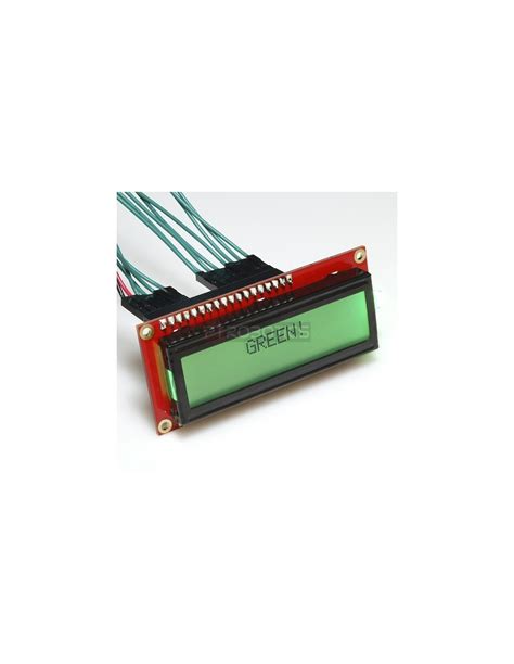 Basic X Character LCD RGB Backlight V LCD Alfanumerico PT