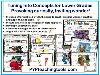 IB PYP Picture Analysis Provocation Pack For Lower Grades By Susan Powers