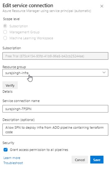 Deploying Azure Infrastructure With Terraform Using Azure DevOps Pipelines Blogs Perficient
