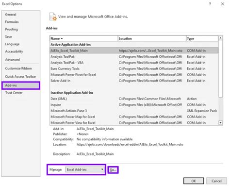 how to remove excel add in ai for data analysis ajelix