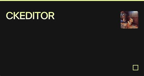 Ckeditor Codesandbox