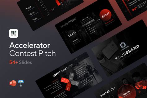 Accelerator Pitch Deck For Incubators And Contests Vip Graphics