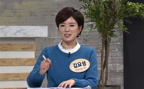 대중문화 기자 김묘성 프로필 나이 학력 출연 방송 경력 근황 김묘성 남편 결혼