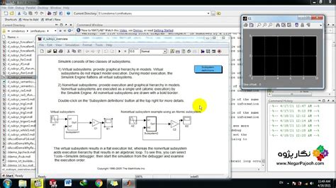 Virtual And Non Virtual Subsystem MATLAB YouTube