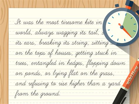 How To Write In Cursive With Pictures Wikihow