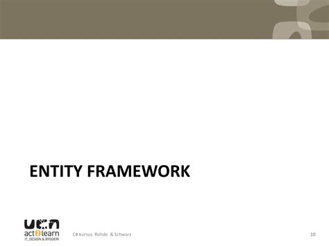 PPT Entity Framework PowerPoint Presentation Free Download ID